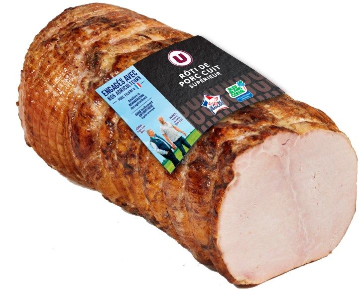 Rappel produit : alerte à la contamination, rôti de porc cuit supérieur ...